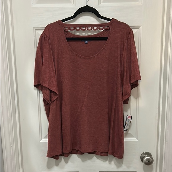 Democracy | Tops | Womens Rust Top | Poshmark